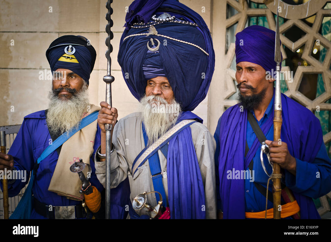 Sikh holy man ,Delhi ,India Stock Photo - Alamy