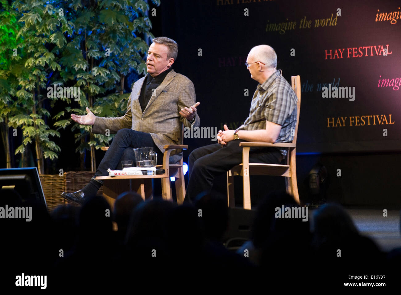 Suggs talking about his early life and years as a musician on stage at ...