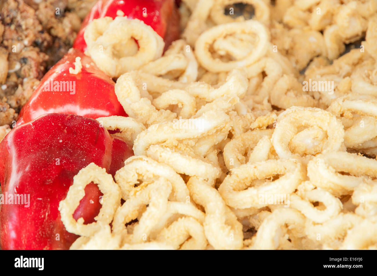 D calamari hi-res stock photography and images - Alamy