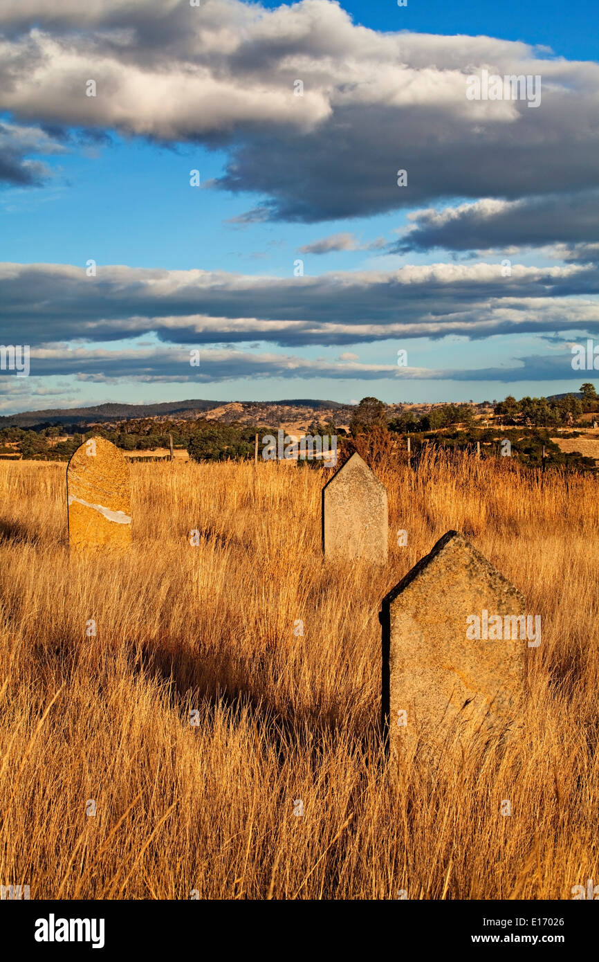 Ross Australia / The historic old Ross cemetery in Tasmania Stock Photo ...