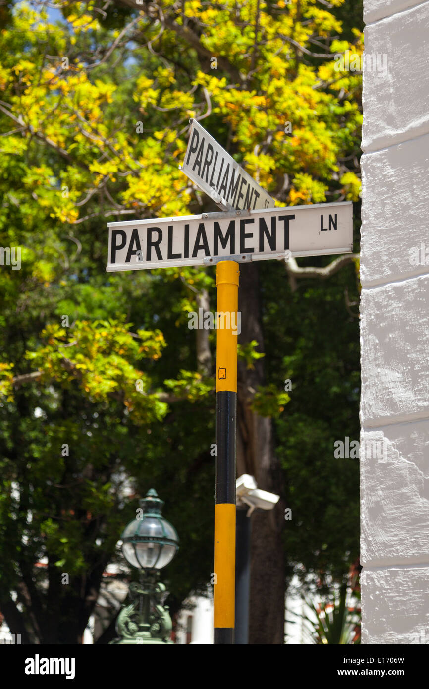 Road sign cape town hi-res stock photography and images - Alamy