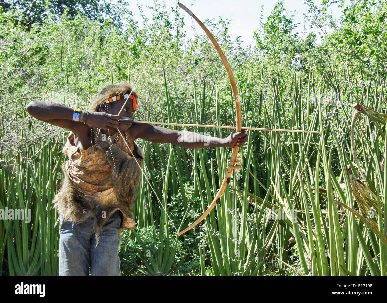 Hadza Hunter High Resolution Stock Photography and Images - Alamy