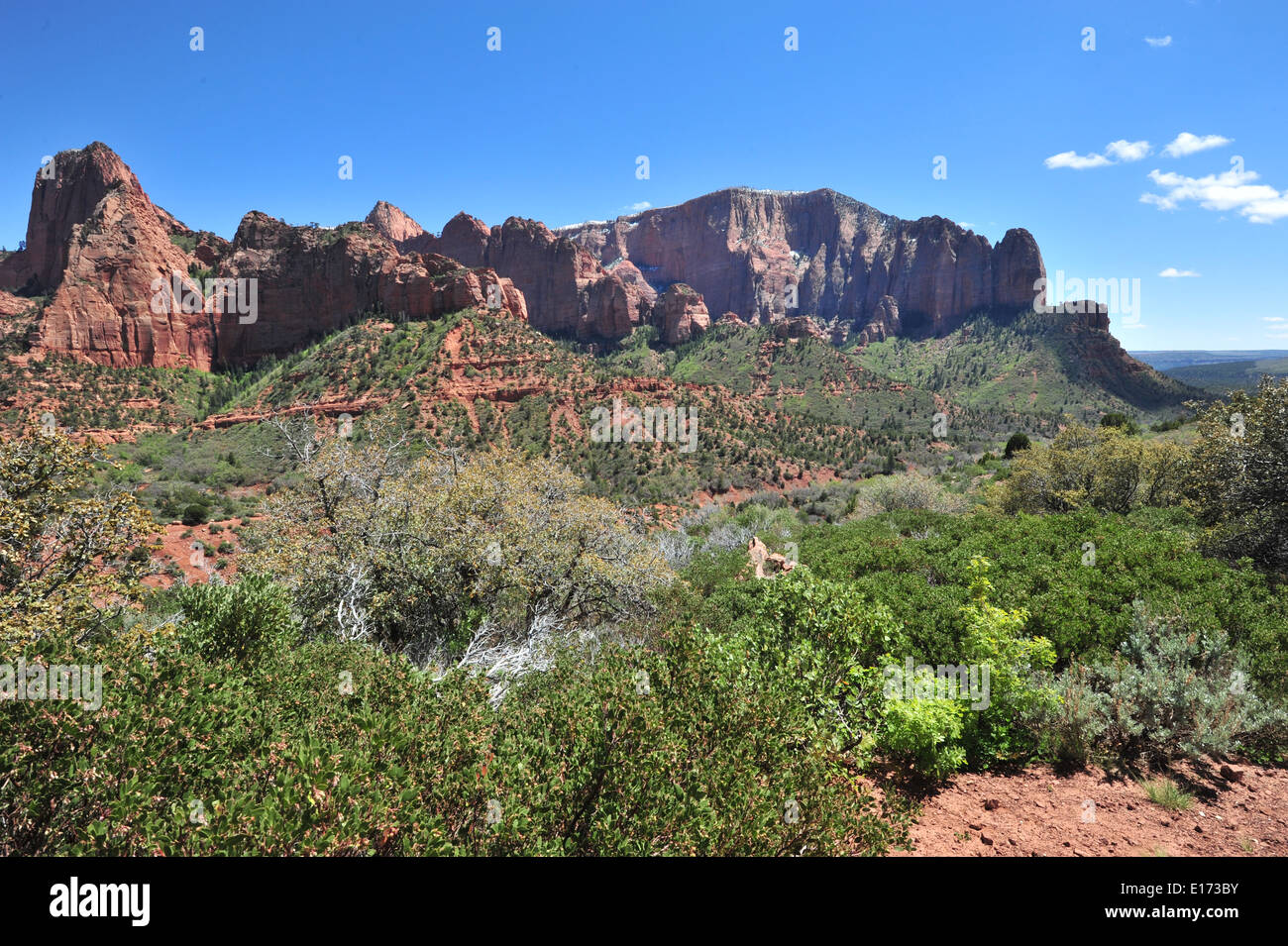 Kolob Canyon in Utah Stock Photo - Alamy