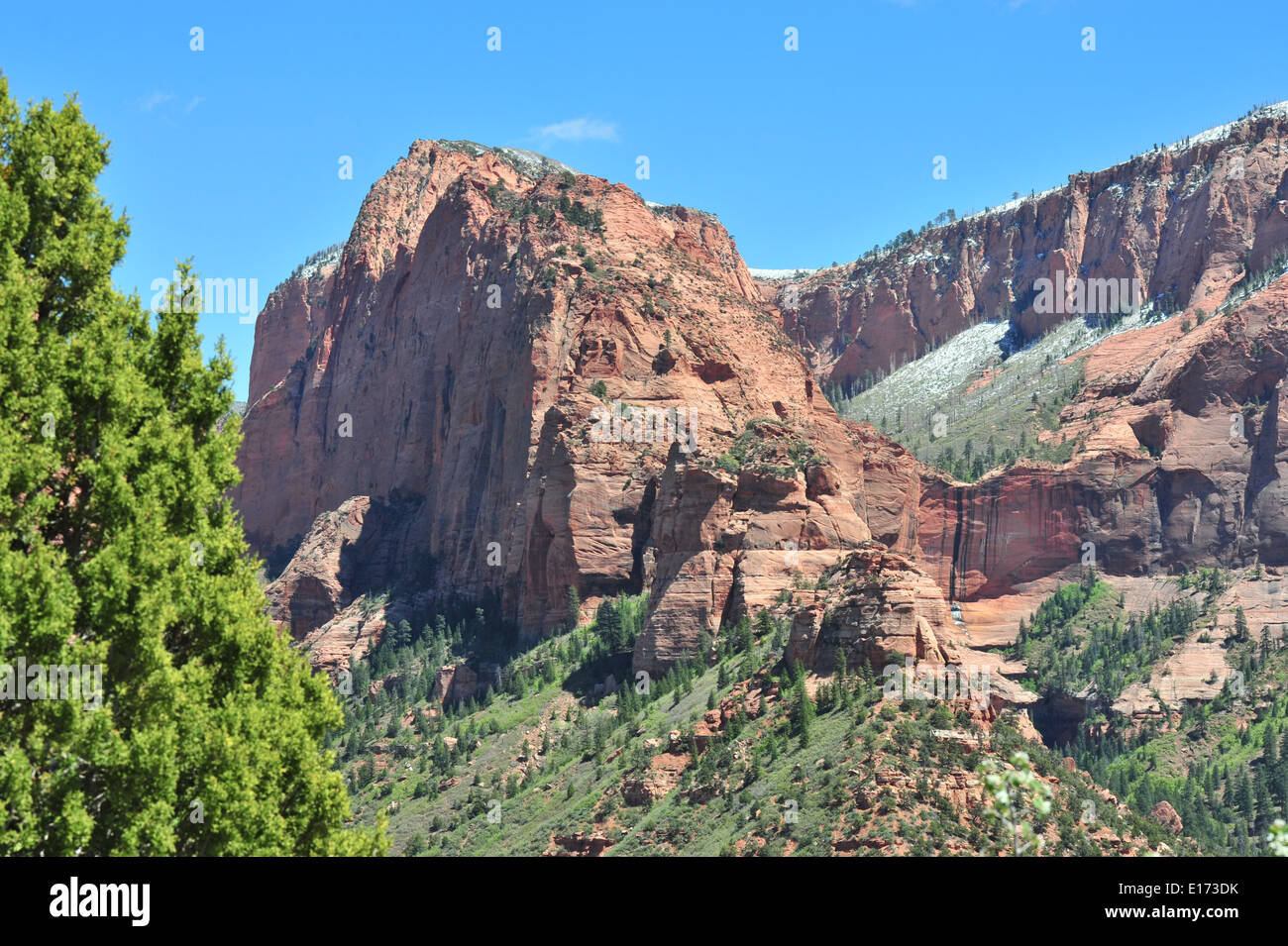 Kolob Canyon in Utah Stock Photo - Alamy