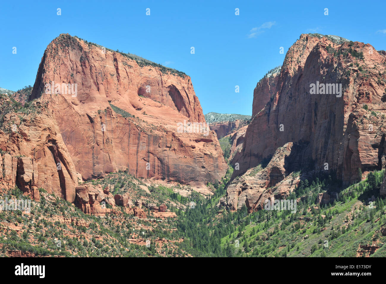 Kolob Canyon in Utah Stock Photo - Alamy