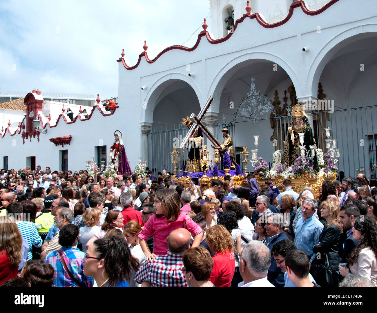 Semana Santa ( Holy Week Easter ) Procession Arcos de Frontera Spain ...