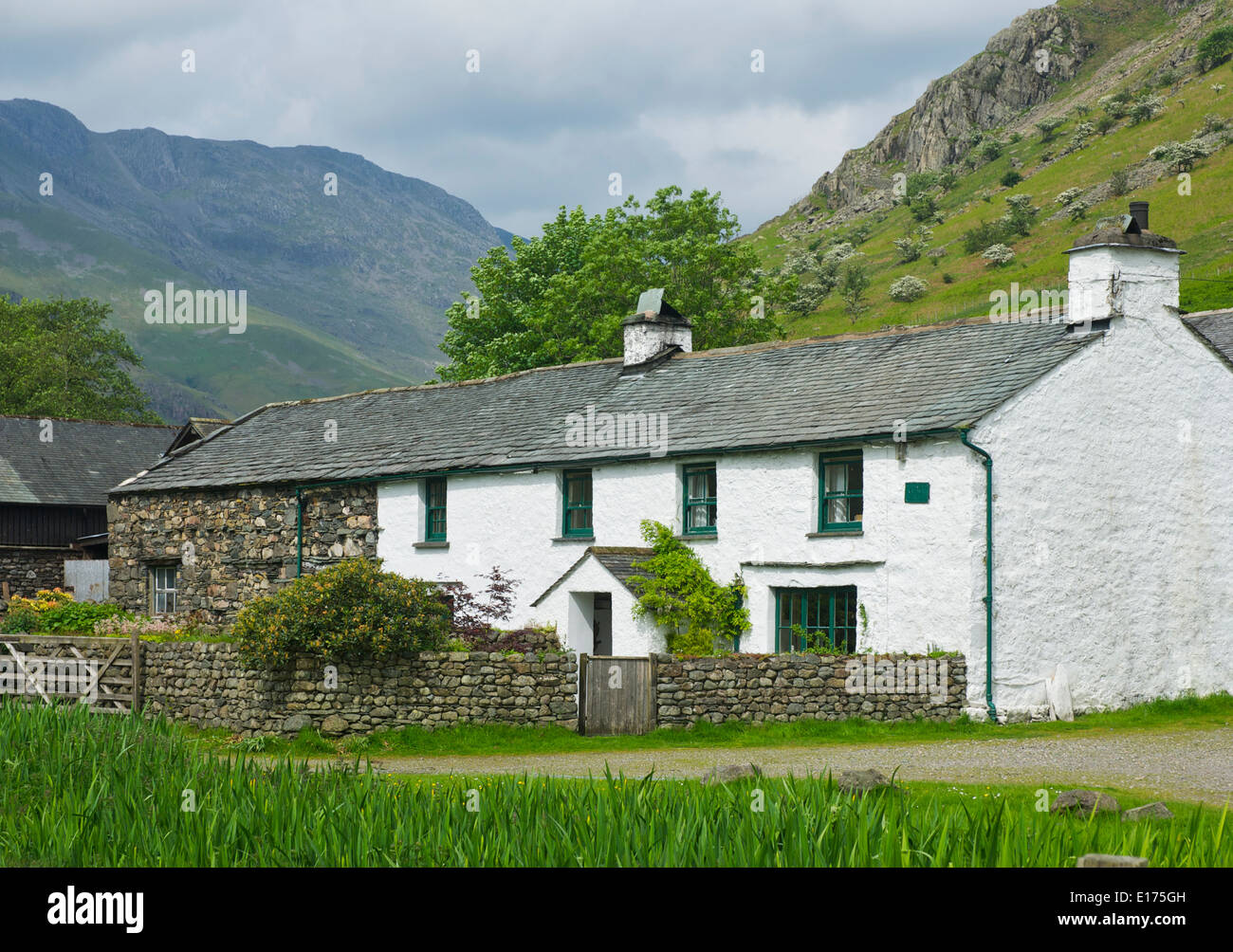 Middle Fell Farm, Great Langdale, Lake District National Park, Cumbria ...
