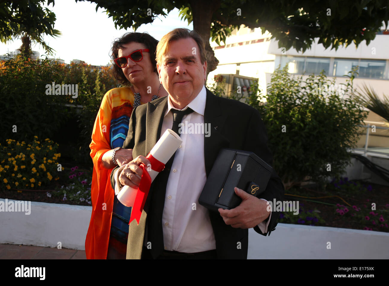 Timothy spall with his wife shane hi-res stock photography and images ...
