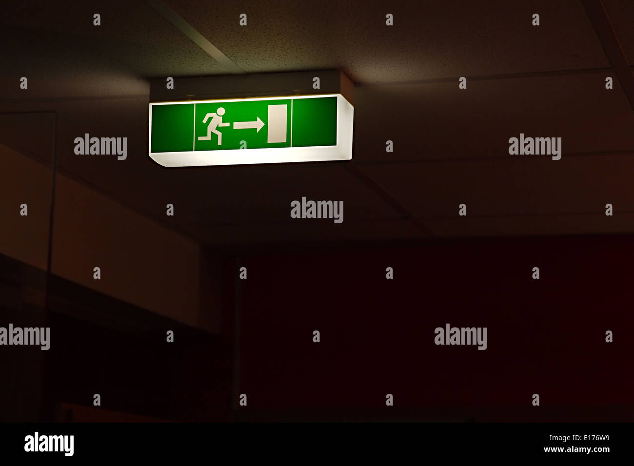 Show the exit hi-res stock photography and images - Alamy