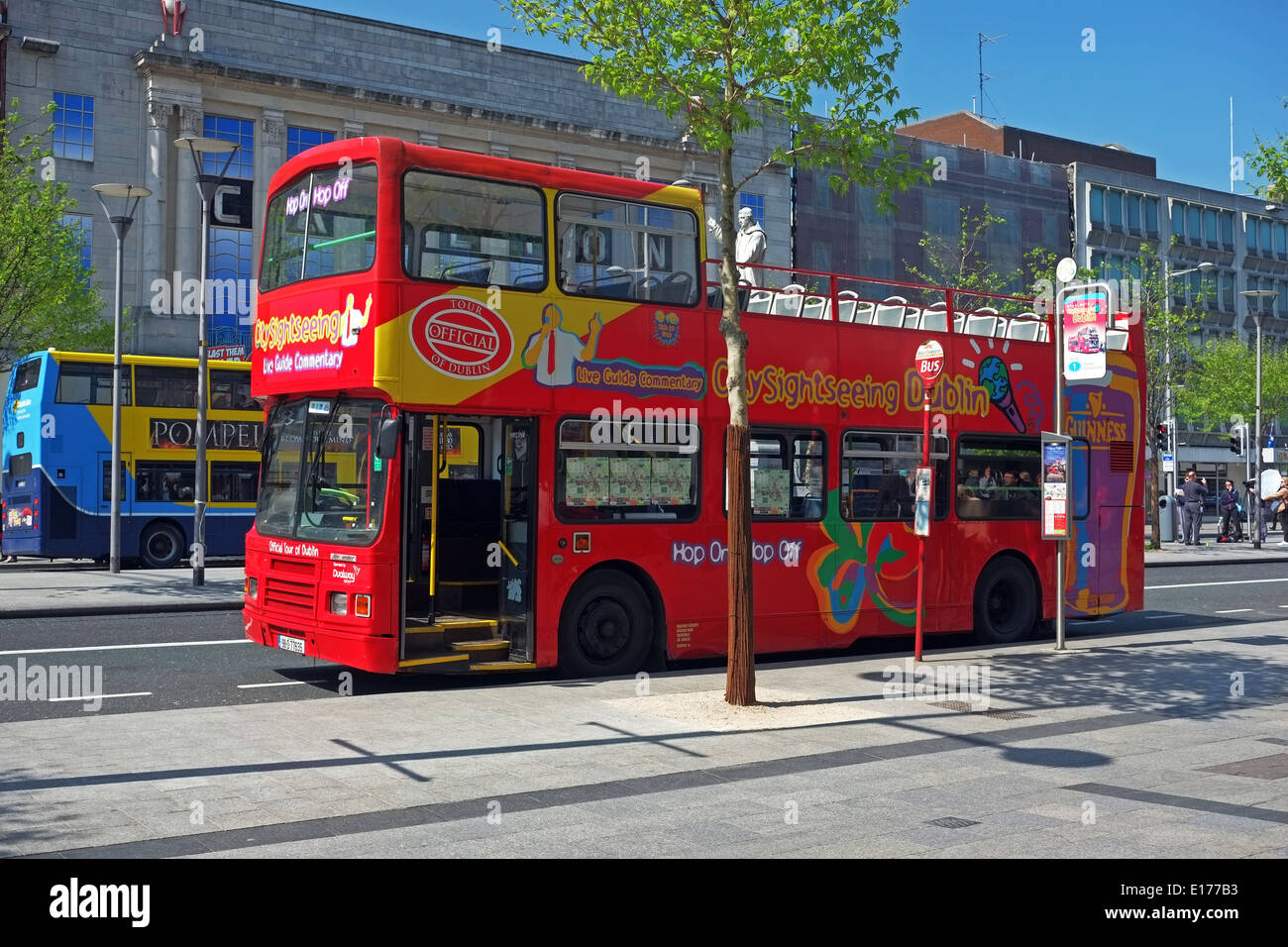 Bus Parked Dublin High Resolution Stock Photography and Images - Alamy