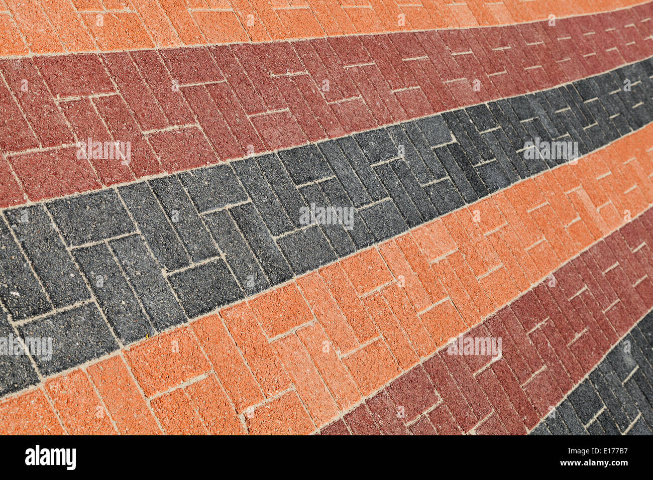 Colorful urban roadside pavement background texture Stock Photo - Alamy