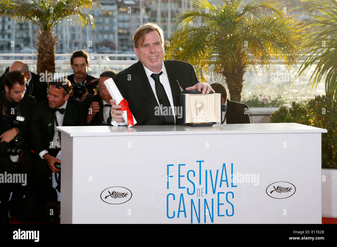 Best Actor Award At The Cannes Film Festival High Resolution Stock ...