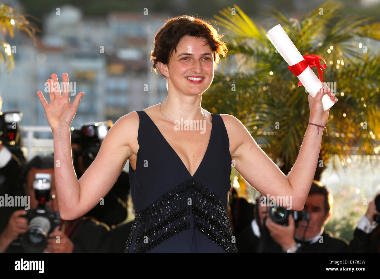 Director Alice Rohrwacher, winner of The Grand Prix for her film 'The ...