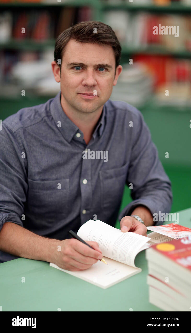 Hay on Wye, UK. 2th May, 2014. Pictured: Owen Sheers Re: The Hay ...