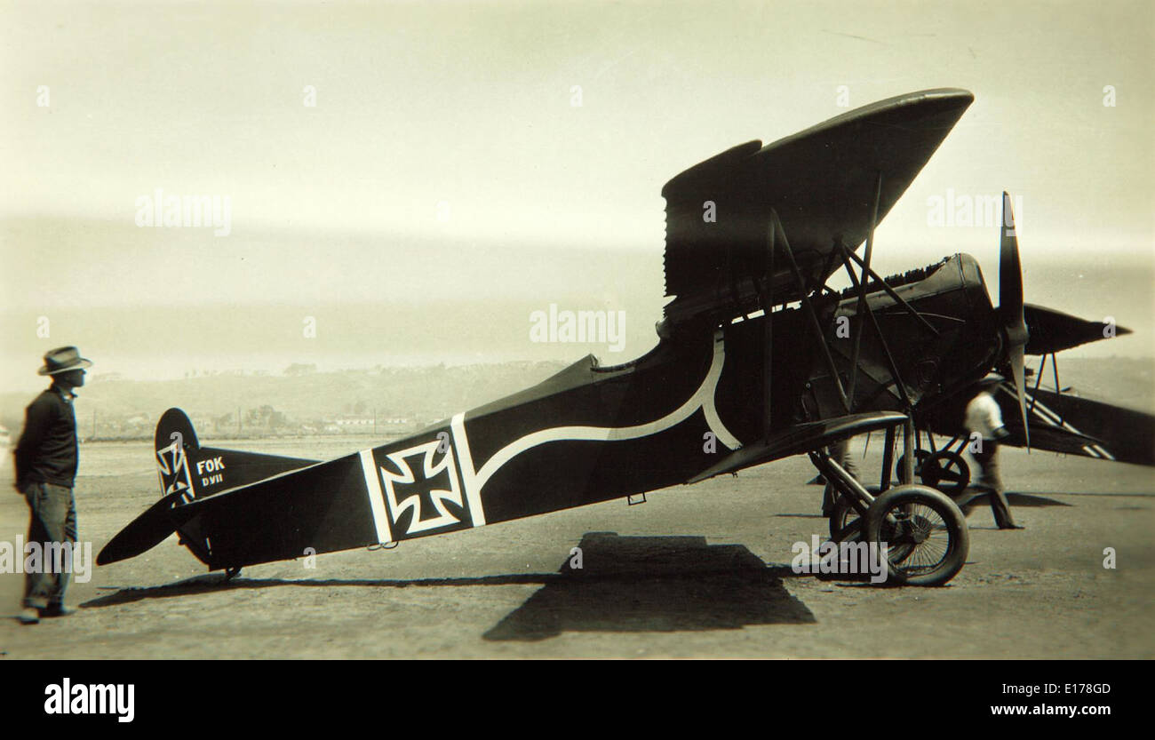 The Fokker D.VII was a German World War I fighter aircraft, known for ...