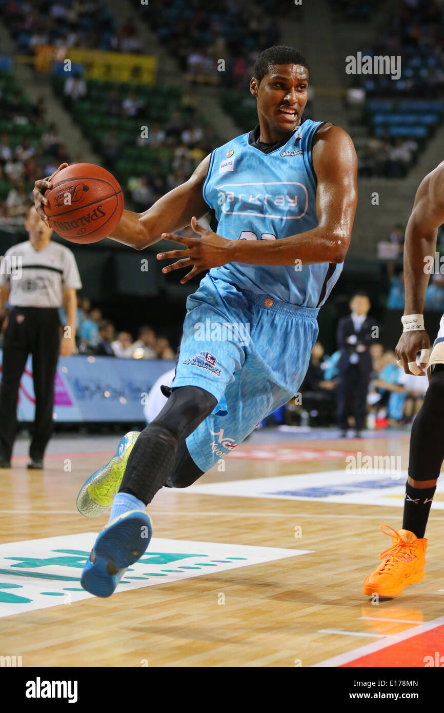 Ariake Coliseum, Tokyo, Japan. 24th May, 2014. Edwin Ubiles (Hannaryz ...