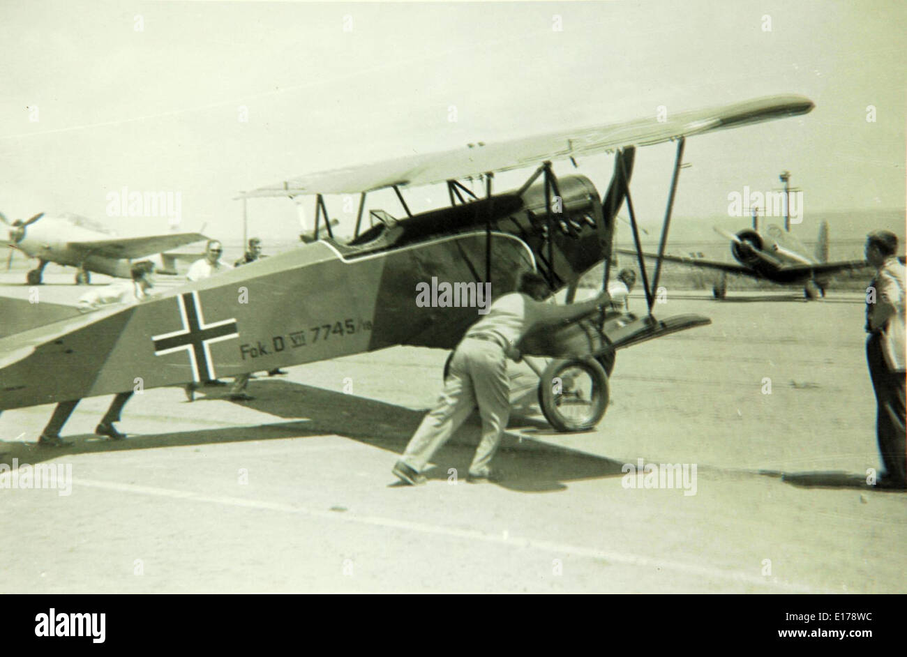 The Fokker D.VII was a German single-seat biplane fighter aircraft used ...