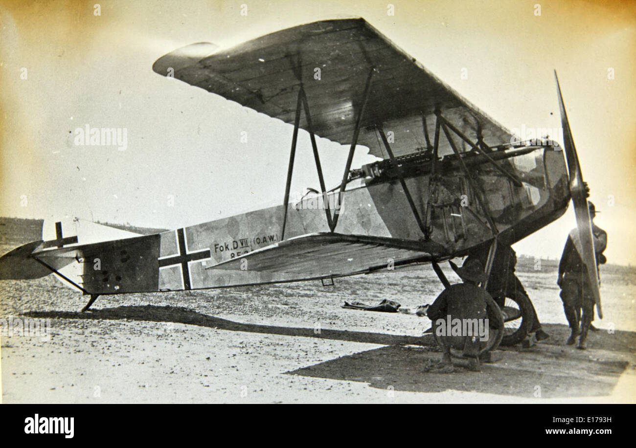 Fokker d.vii hi-res stock photography and images - Alamy