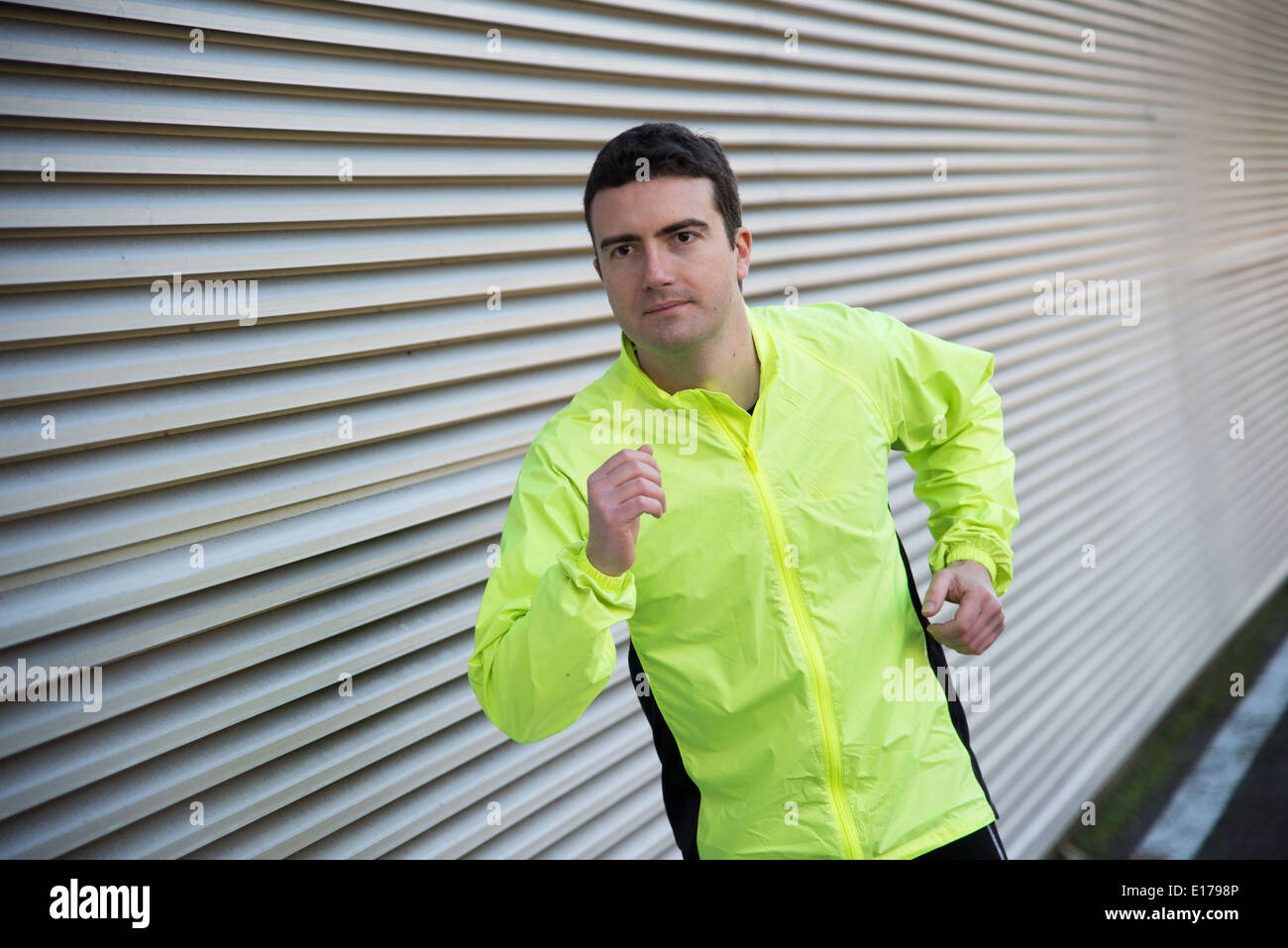 Training man hi-res stock photography and images - Alamy