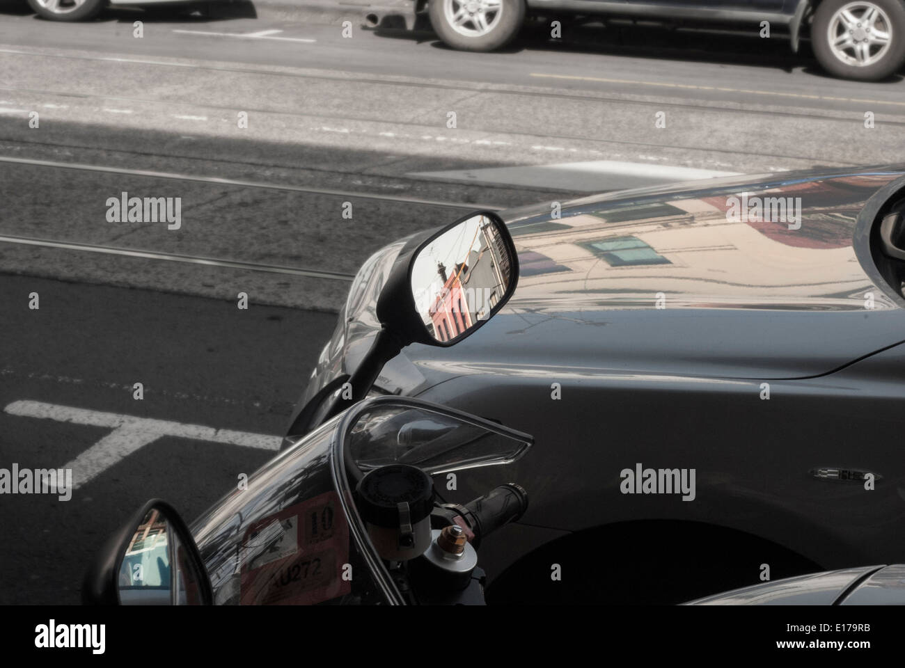Motorcycle Reflections High Resolution Stock Photography and Images - Alamy