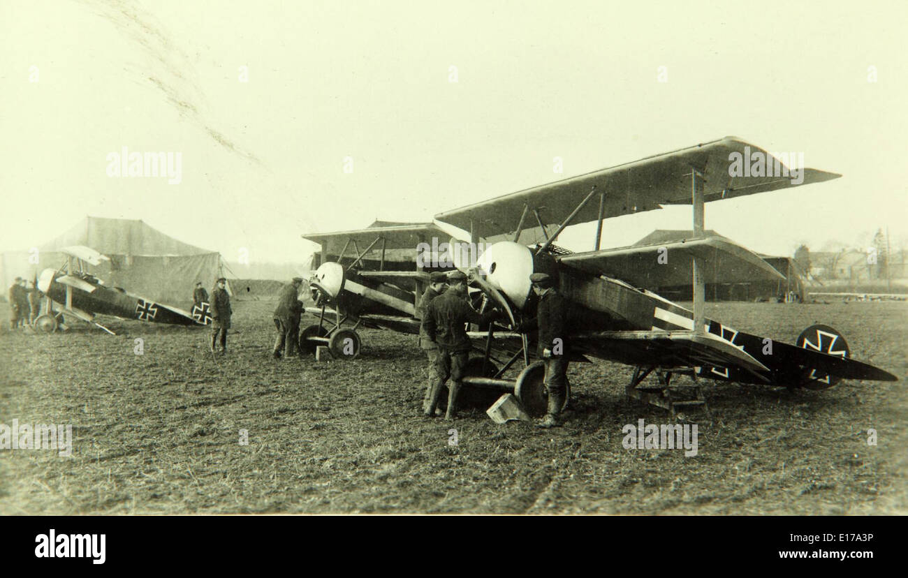 The Fokker Dr.I Triplane was a German World War I fighter aircraft ...