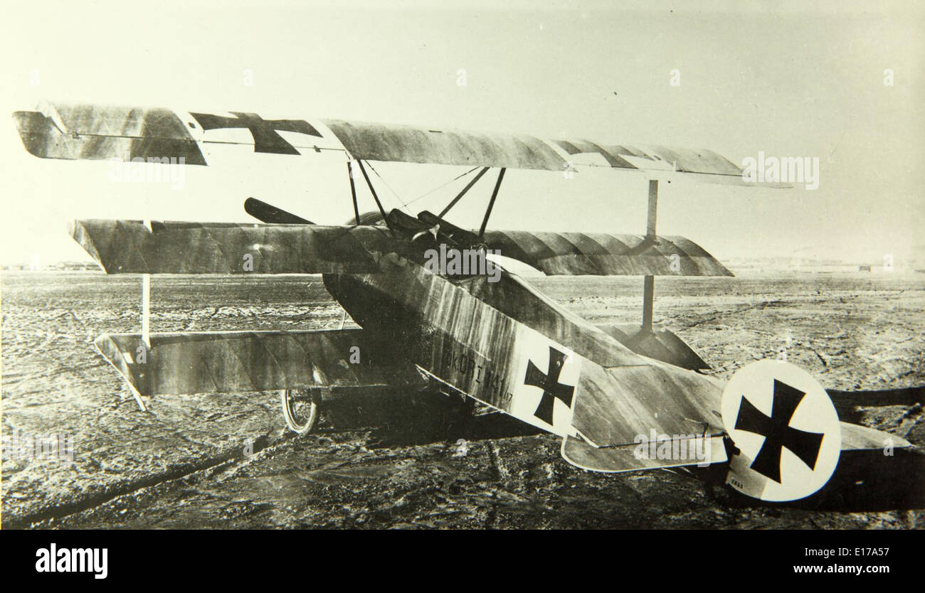 The Fokker Dr.I Triplane was a German World War I fighter aircraft, renowned for its ...