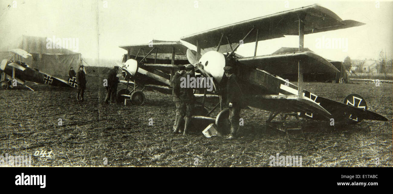 The Fokker Dr.I Triplane was a German World War I fighter aircraft ...