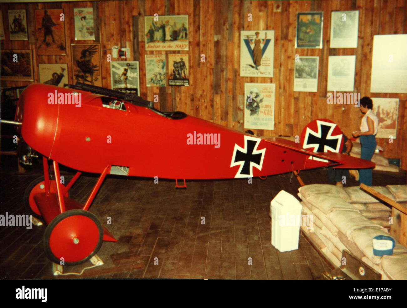 The Fokker Dr.I Triplane, famously flown by Manfred von Richthofen, the ...