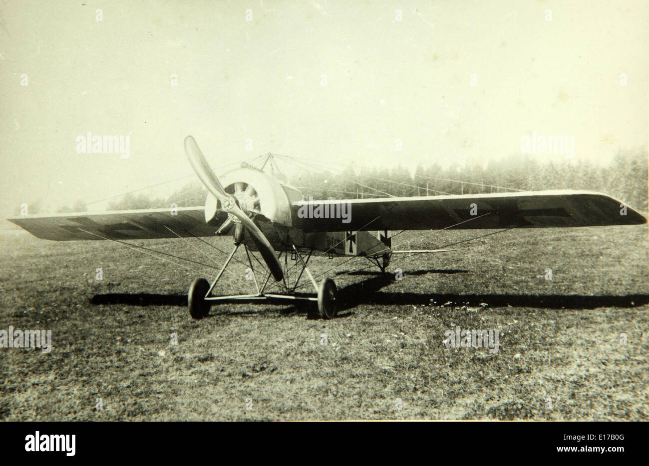 The Fokker Eindecker E.III was a German World War I monoplane, known ...
