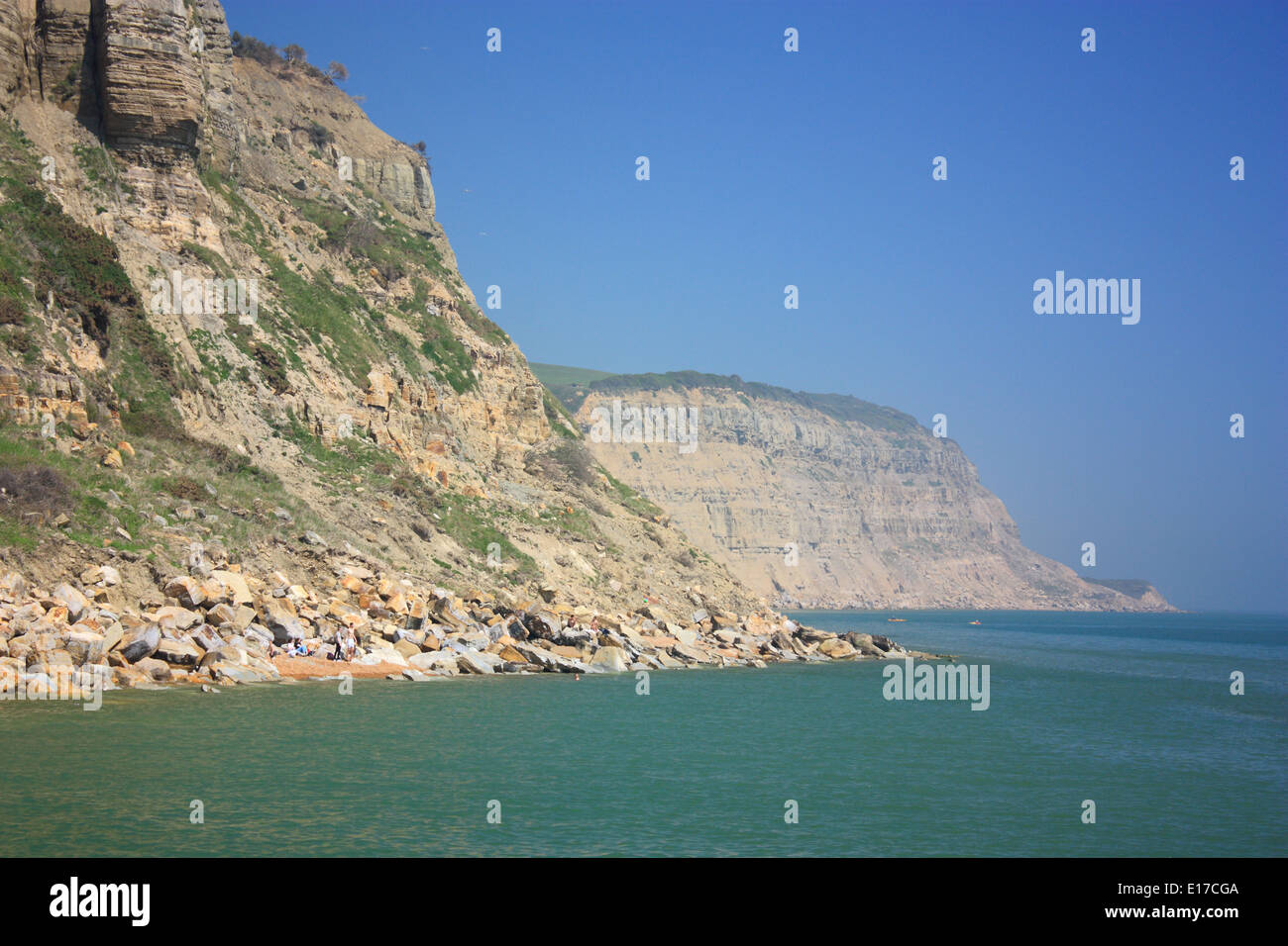 The Eastern cliffs at Hastings in East Sussex Stock Photo - Alamy