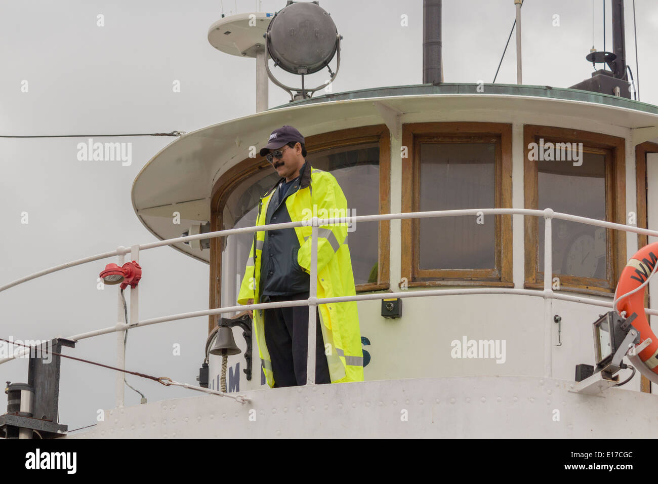 Captain of ferry hi-res stock photography and images - Alamy