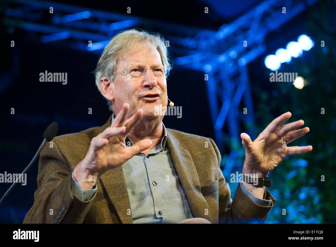 John Eliot Gardiner conductor speaking about his work at Hay Festival ...