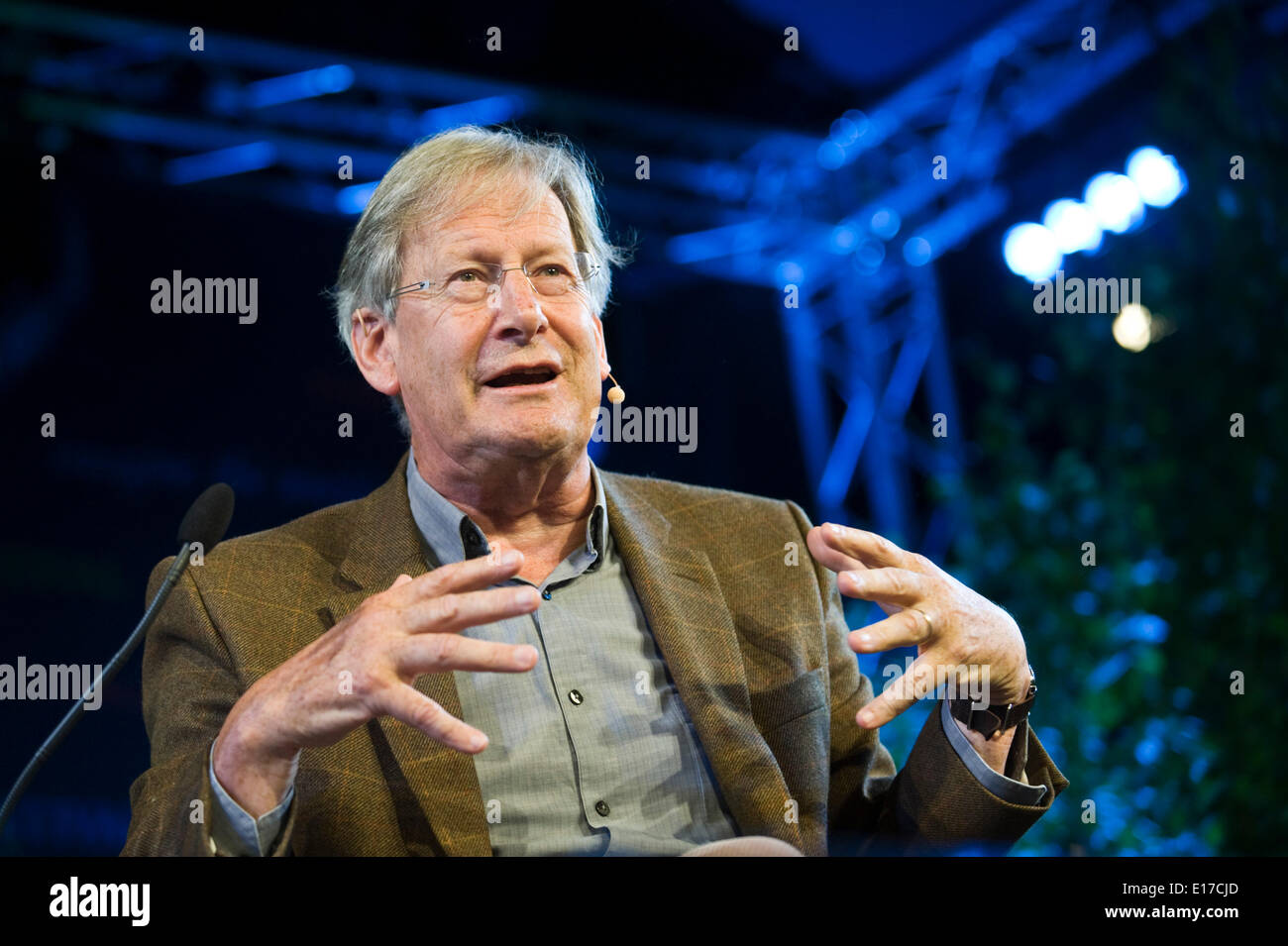 John Eliot Gardiner conductor speaking about his work at Hay Festival ...