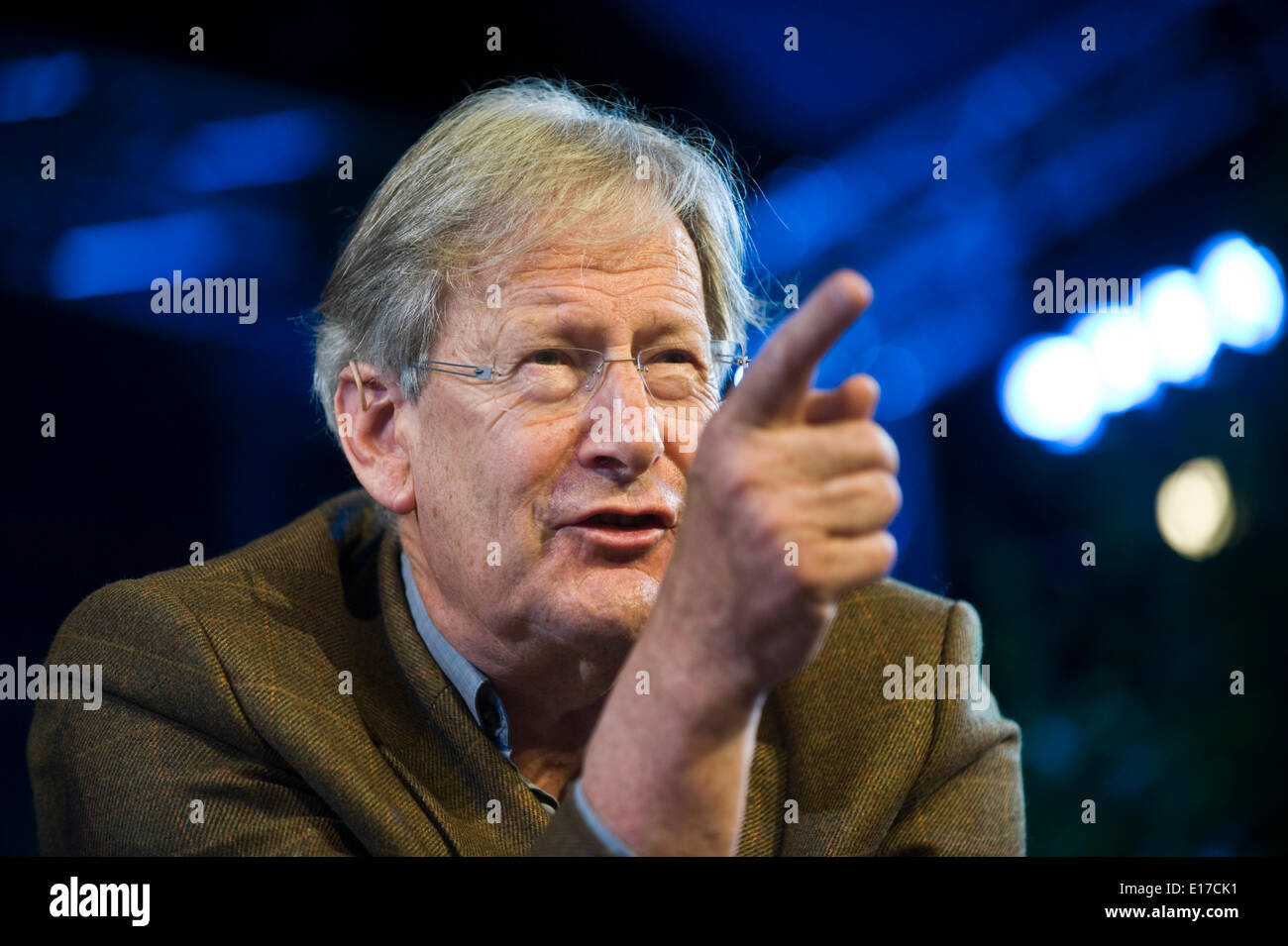 John Eliot Gardiner conductor speaking about his work at Hay Festival ...