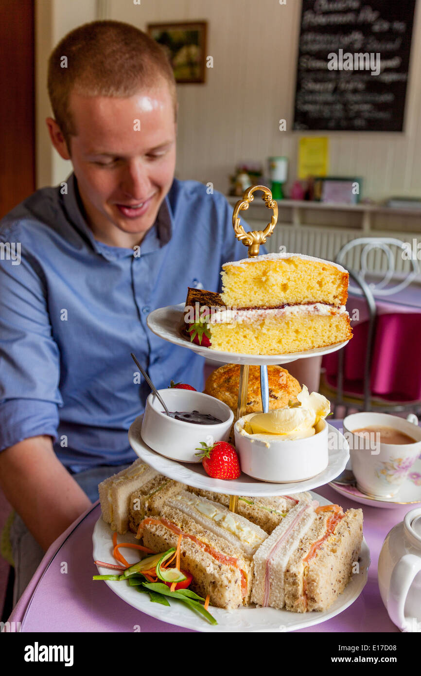 A Traditional English Afternoon Tea, Sussex, England Stock Photo - Alamy