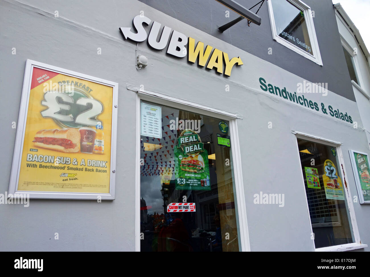 Subway Sandwich Shop Stock Photos & Subway Sandwich Shop Stock Images ...