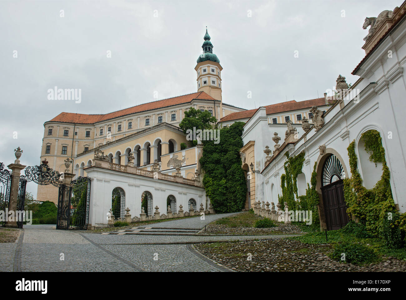 Mikulov castle garden hi-res stock photography and images - Alamy