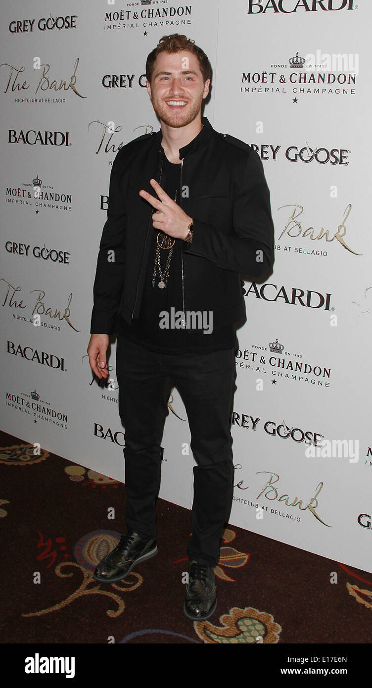 Las Vegas, Nevada, USA. 25th May, 2014. inger Mike Posner attends DJ E ...
