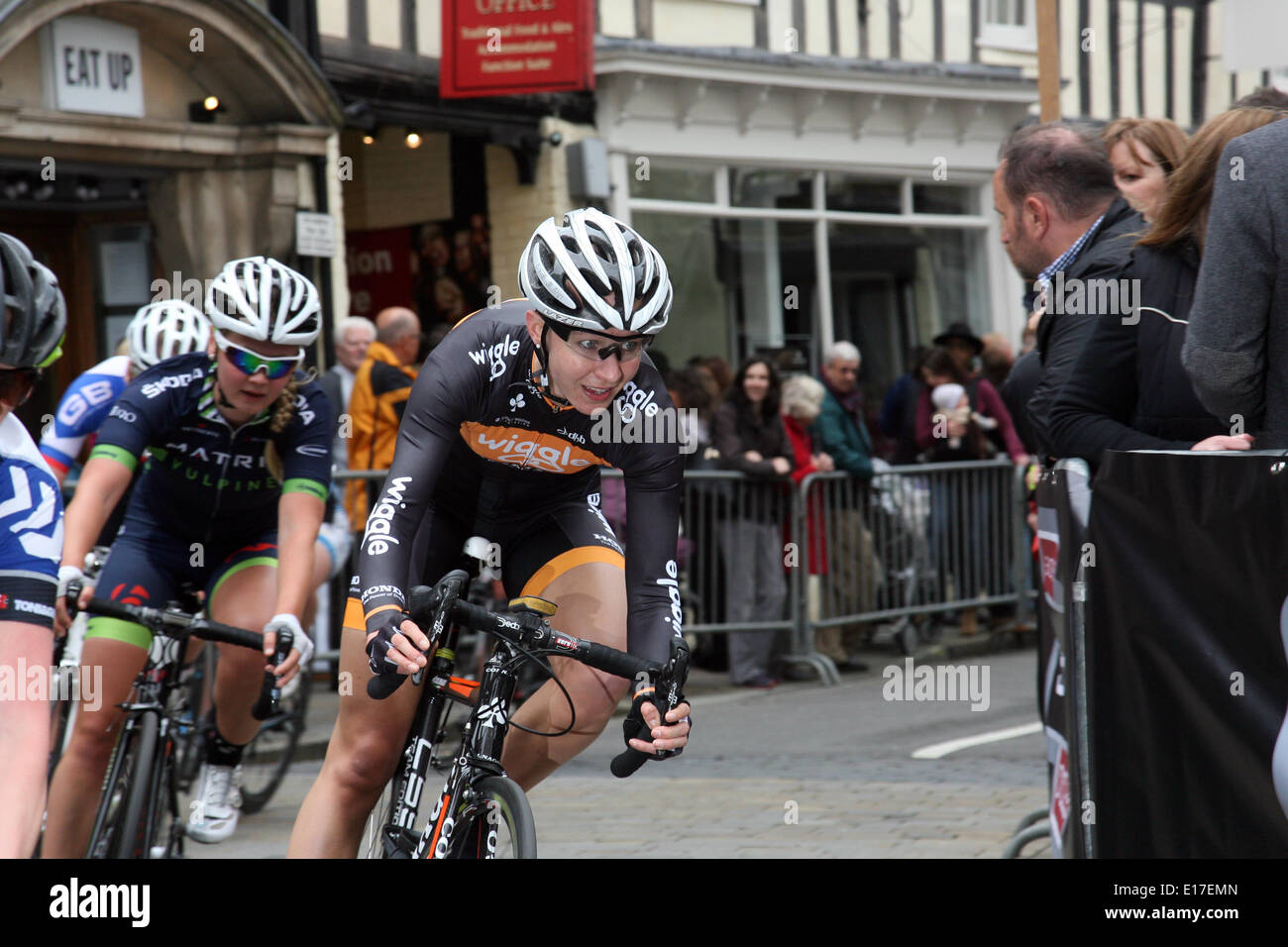 Twenty years ago, Shrewsbury hosted a cycle race that took place around ...