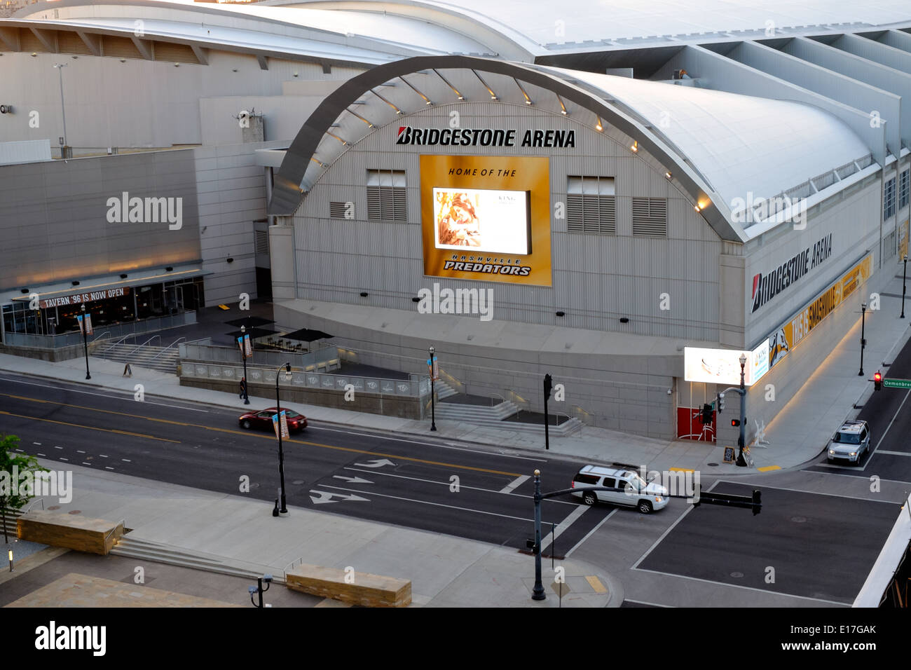 The Bridgestone Arena in downtown Nashville, Tennessee Stock Photo - Alamy