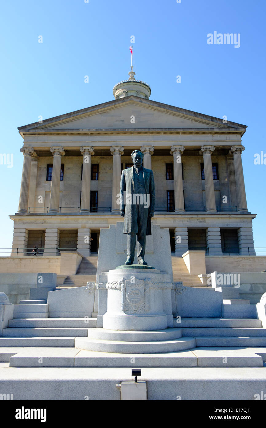 The Tennessee State Capitol building in Nashville, Tennessee Stock ...