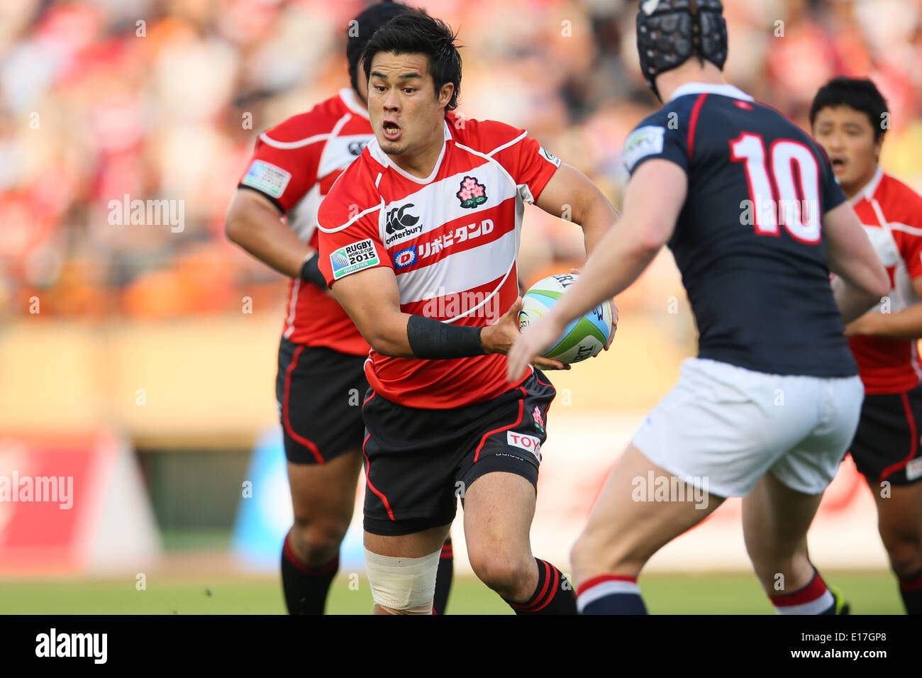 National Stadium, Tokyo, Japan. 25th May, 2014. Yu Tamura (JPN), MAY 25 ...