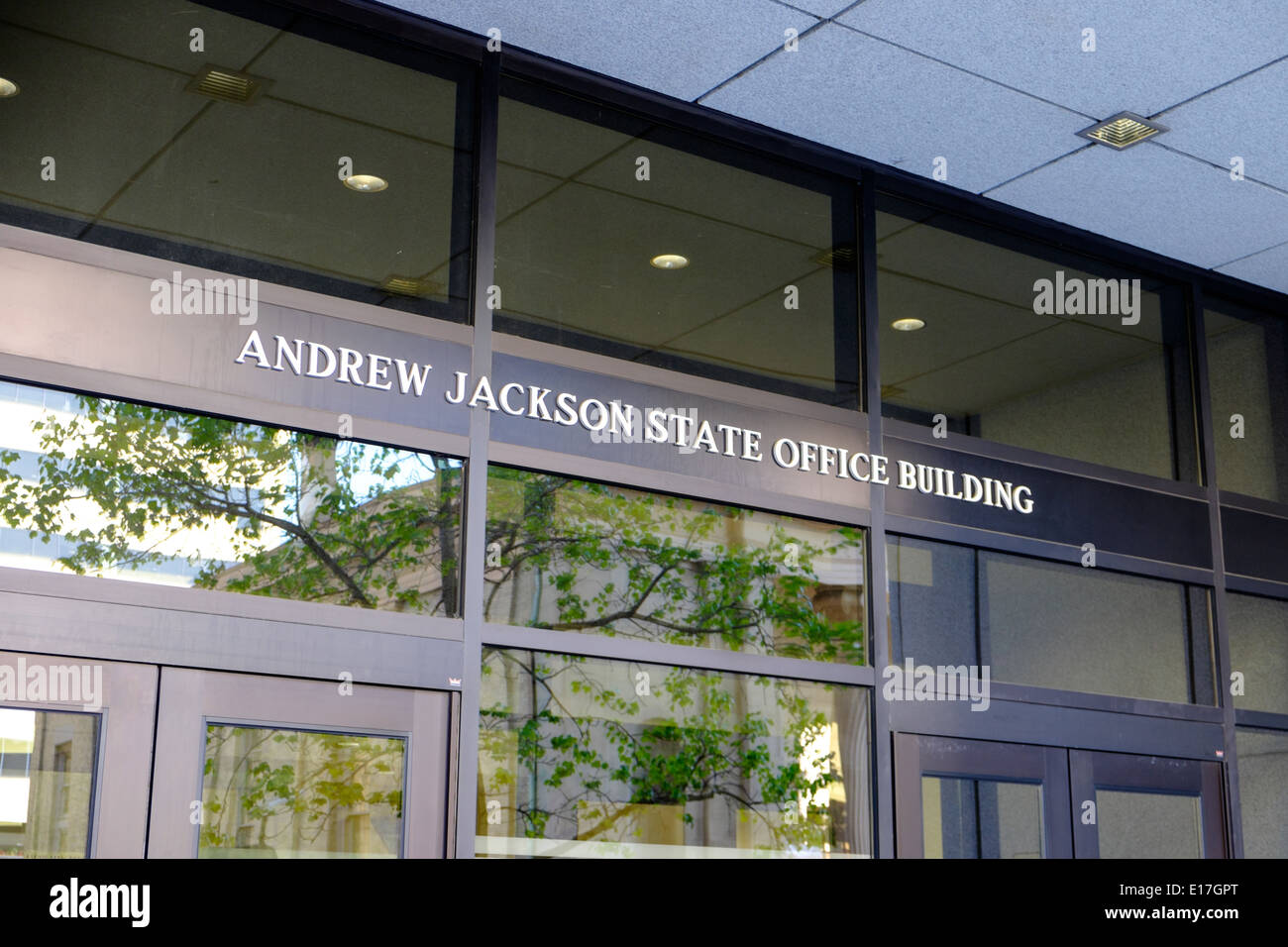 The Andrew Jackson State Office Building in Nashville, Tennessee Stock ...