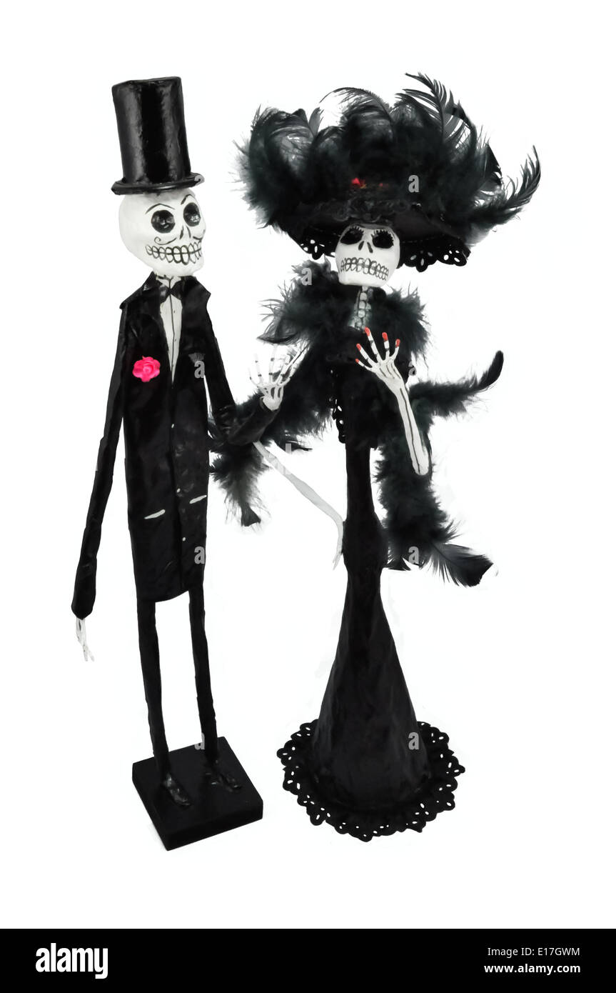 Mexican day dead art Cut Out Stock Images & Pictures - Alamy