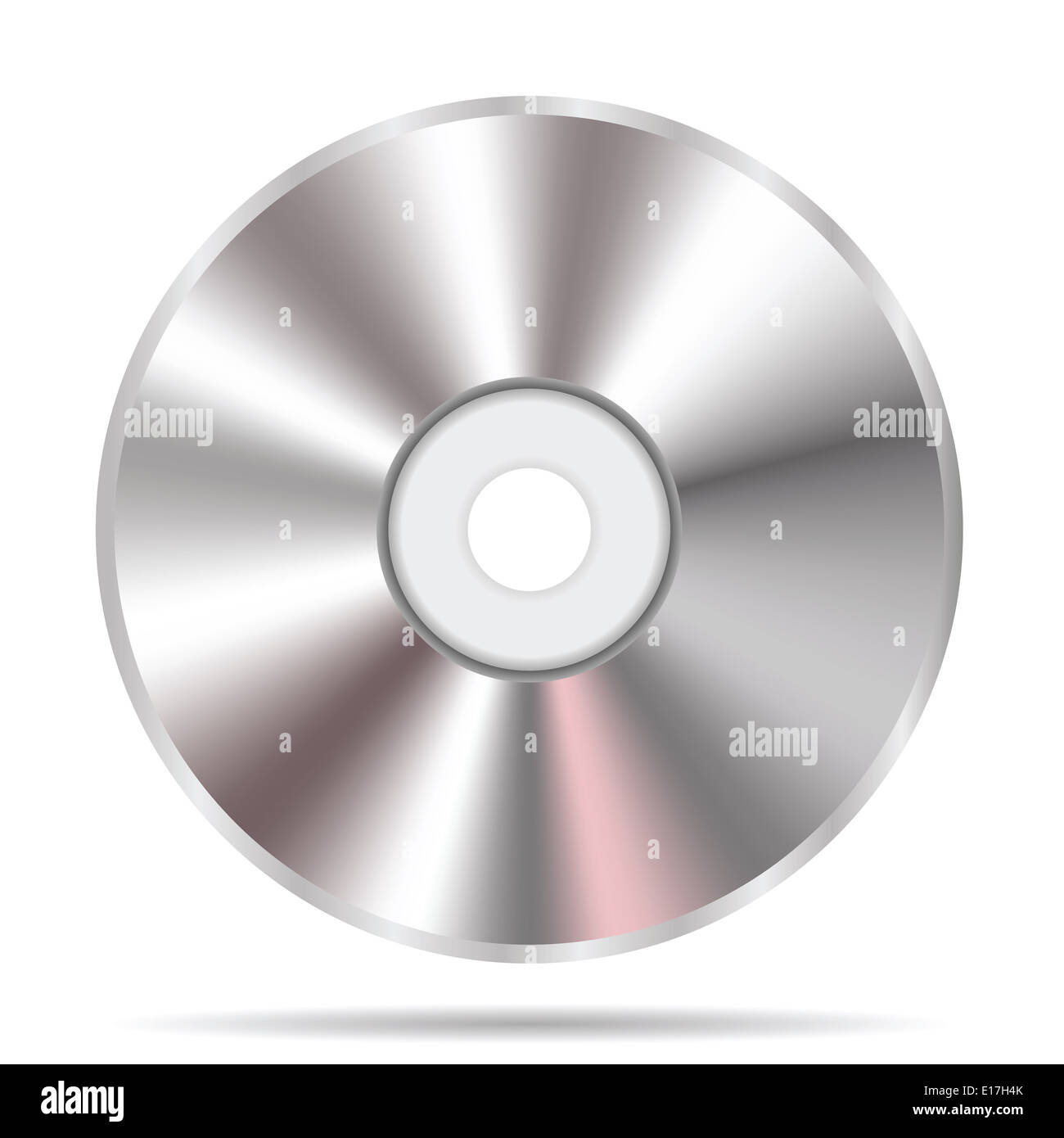 colorful illustration with compact disc on a white background for your ...