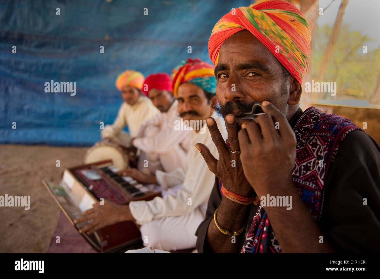 Indian village folk hi-res stock photography and images - Alamy