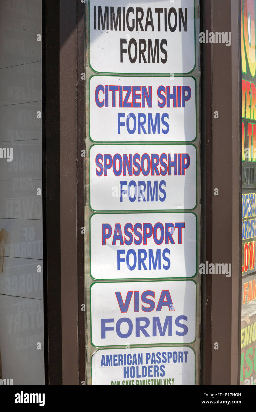 Immigration forms hi-res stock photography and images - Alamy