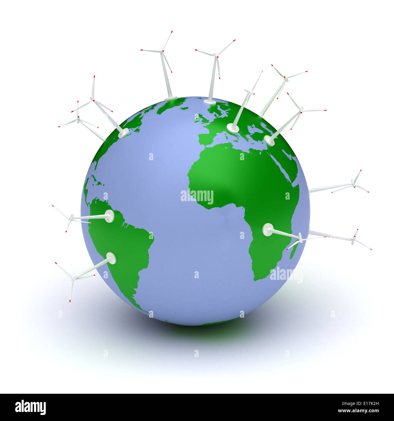 Industry electricity wind power Cut Out Stock Images & Pictures - Alamy