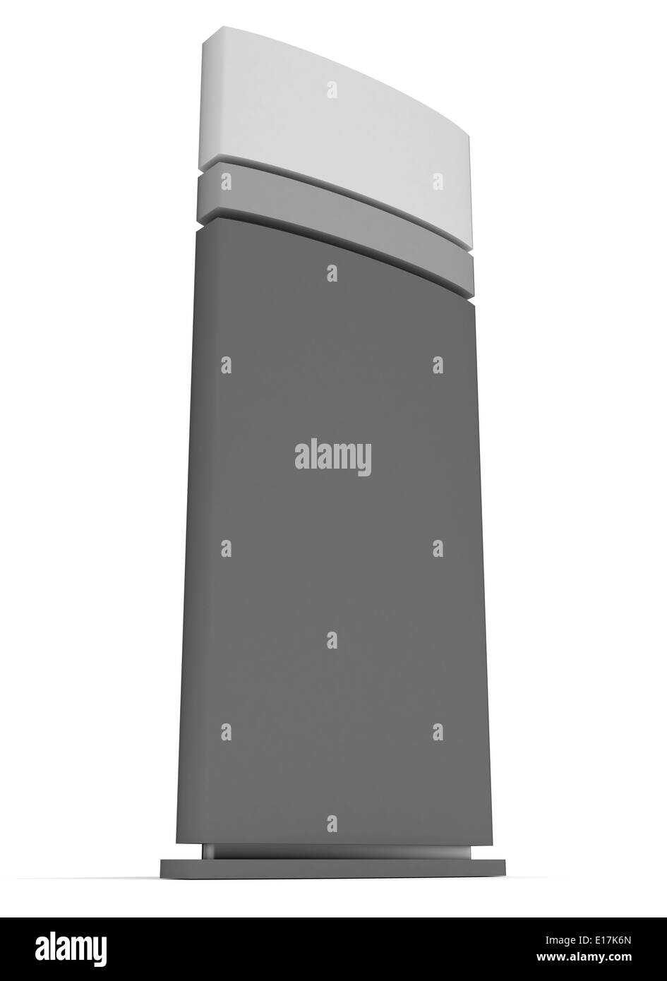 Blank Sign Tower Stock Photo - Alamy