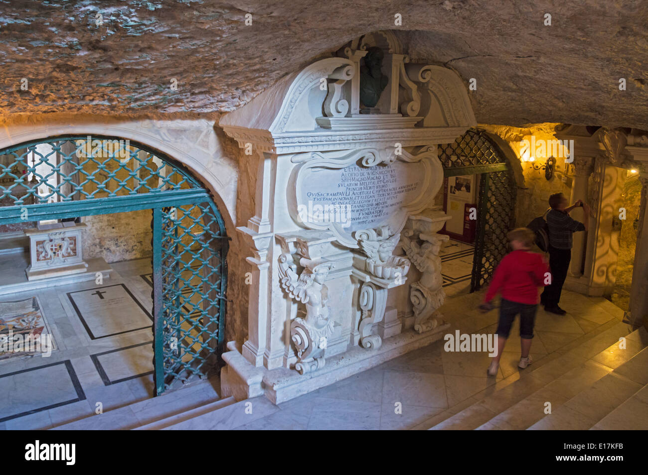 Early Christian Catacombs Stock Photos & Early Christian Catacombs ...